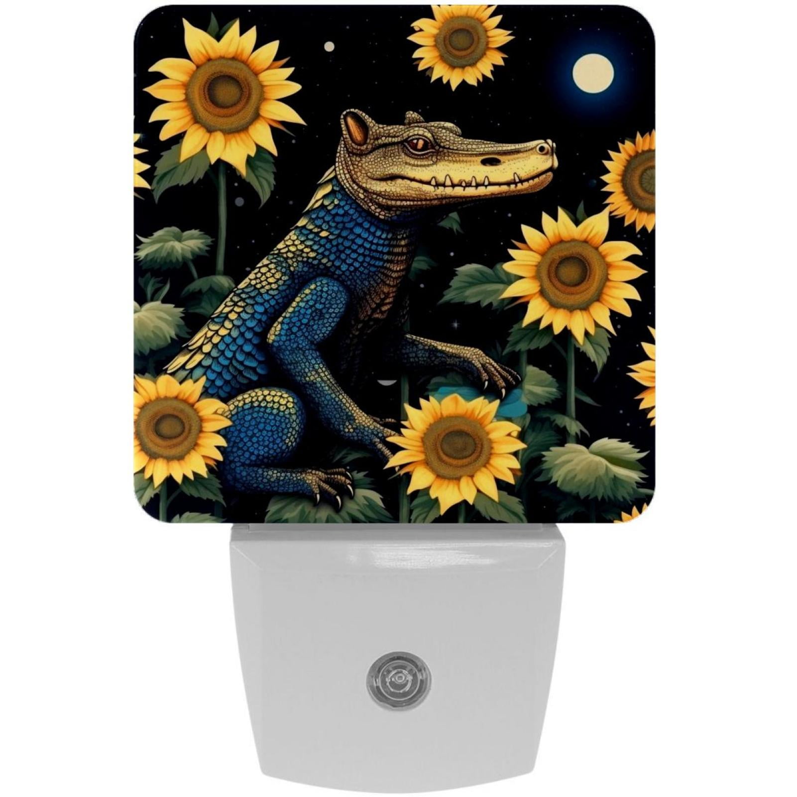 Crocodile star sunflower LED Square Night Lights - Energy Efficient ...