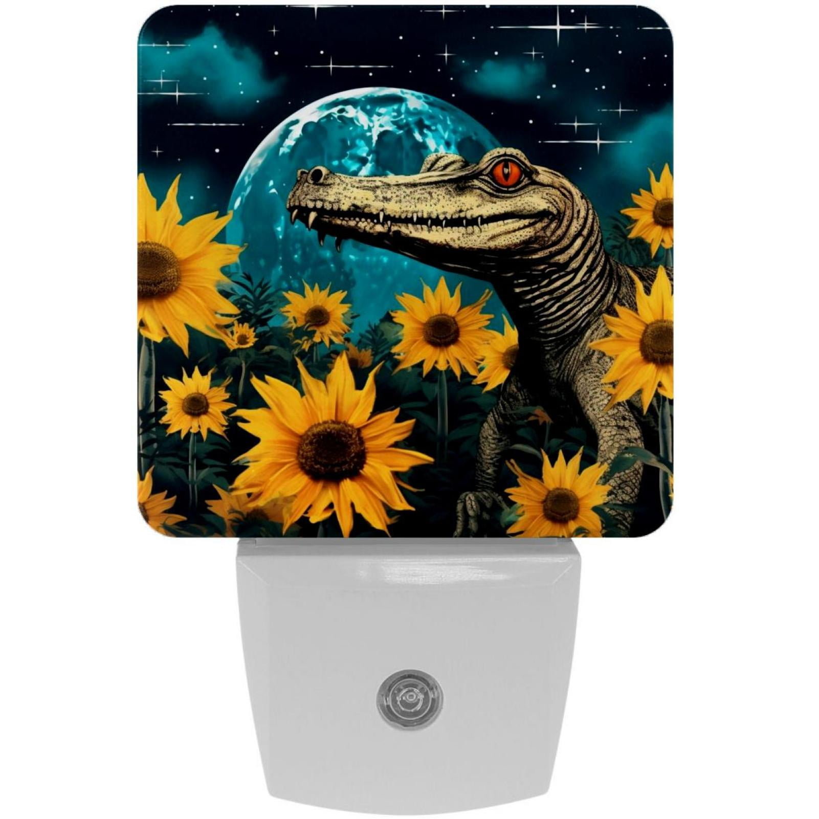 Crocodile star sunflower LED Square Night Lights: Energy-Efficient and ...
