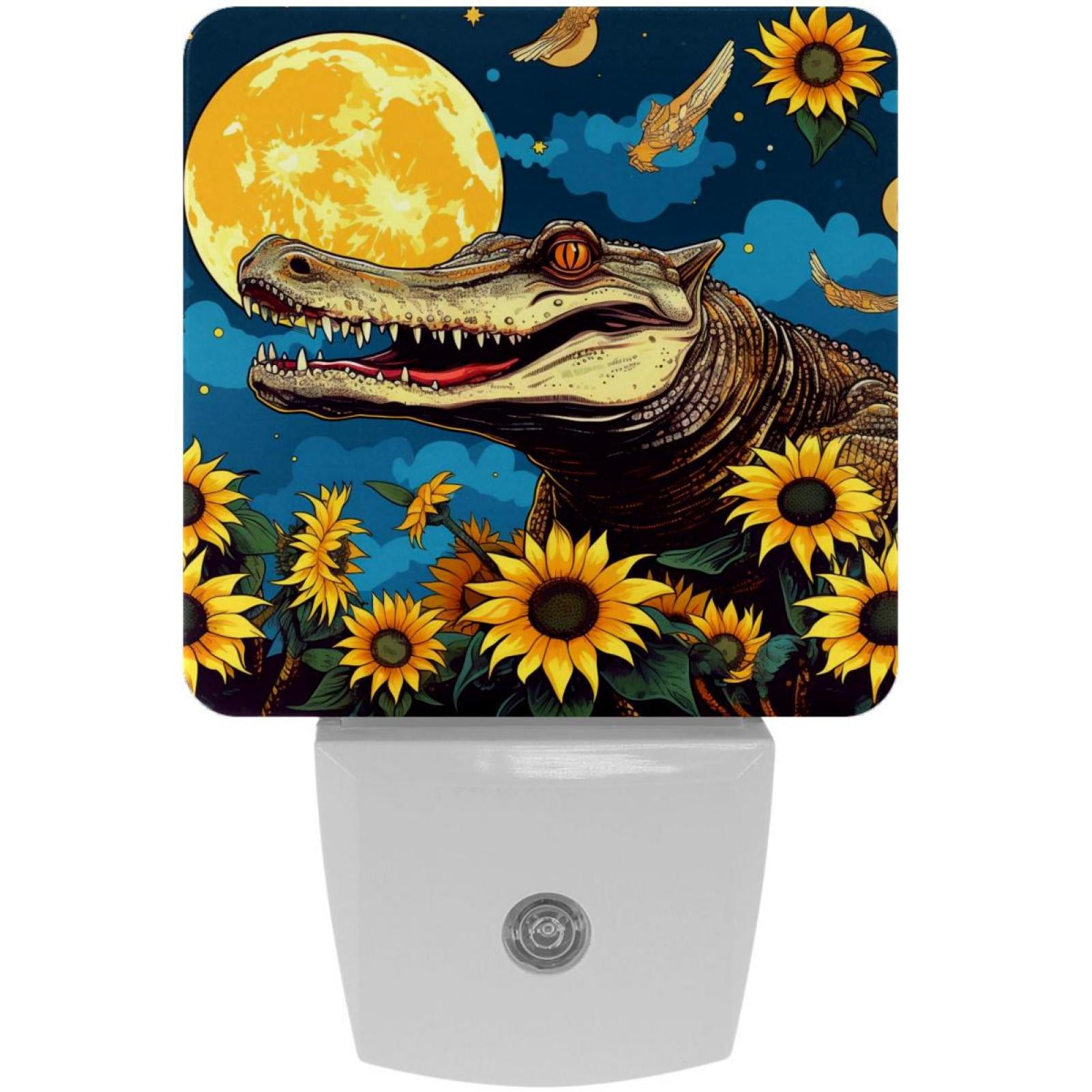 Crocodile star sunflower LED Square Night Lights - Energy Efficient and ...