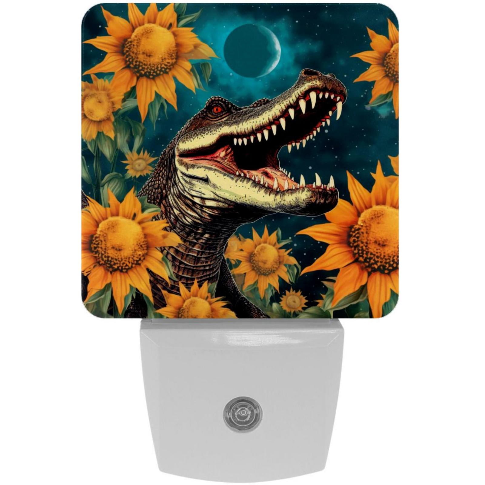 Crocodile star sunflower LED Square Night Lights: Innovative ...