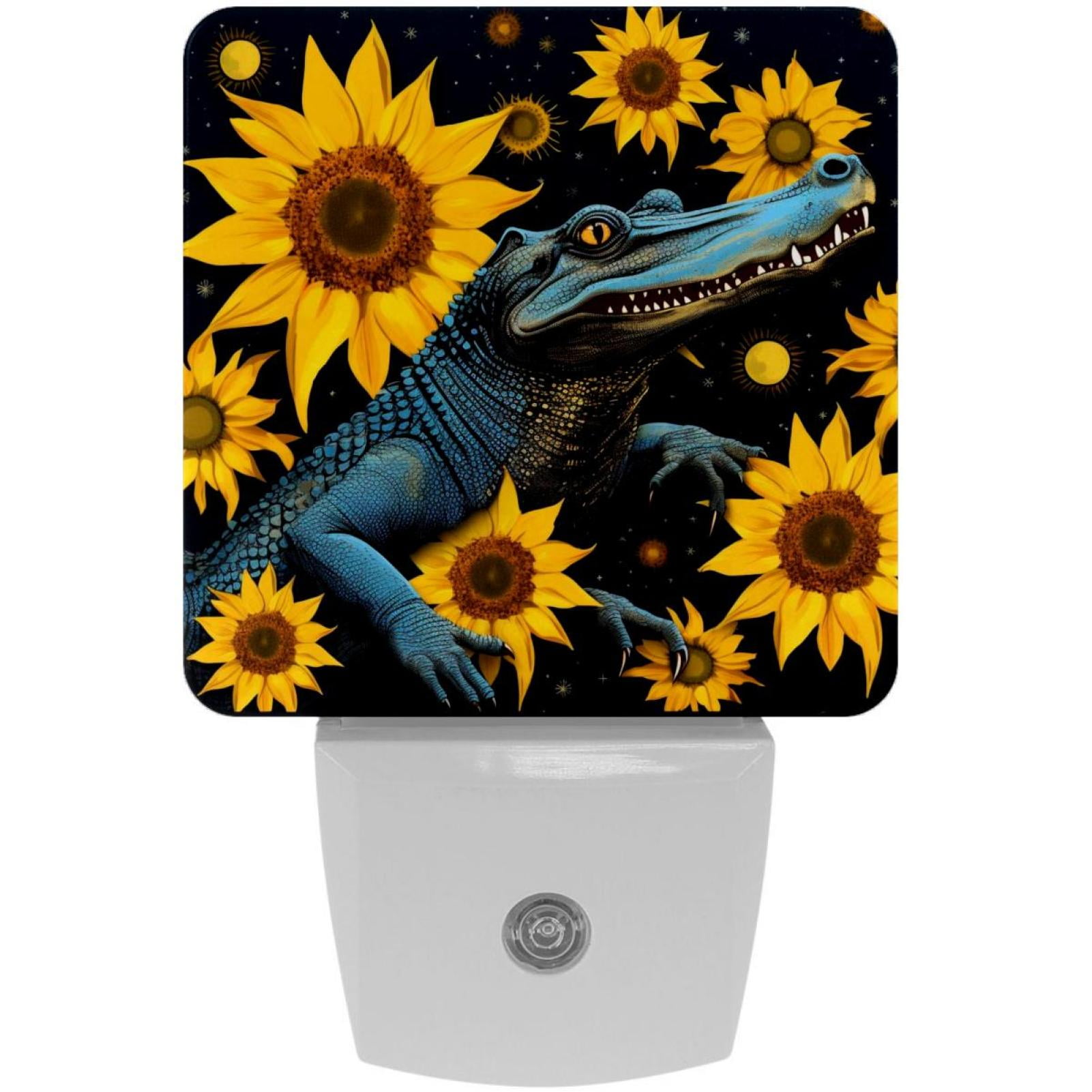 Crocodile star sunflower LED Square Night Lights: Innovative ...