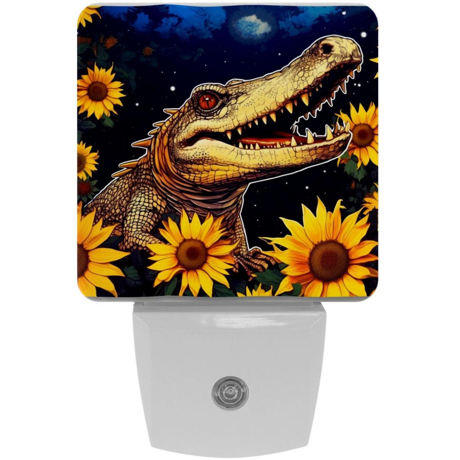 Crocodile star sunflower LED Square Night Lights: Innovative ...