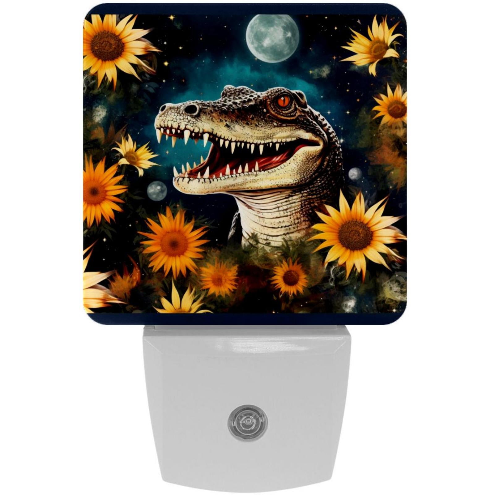 Crocodile star sunflower LED Square Night Lights - Stylish and Energy ...