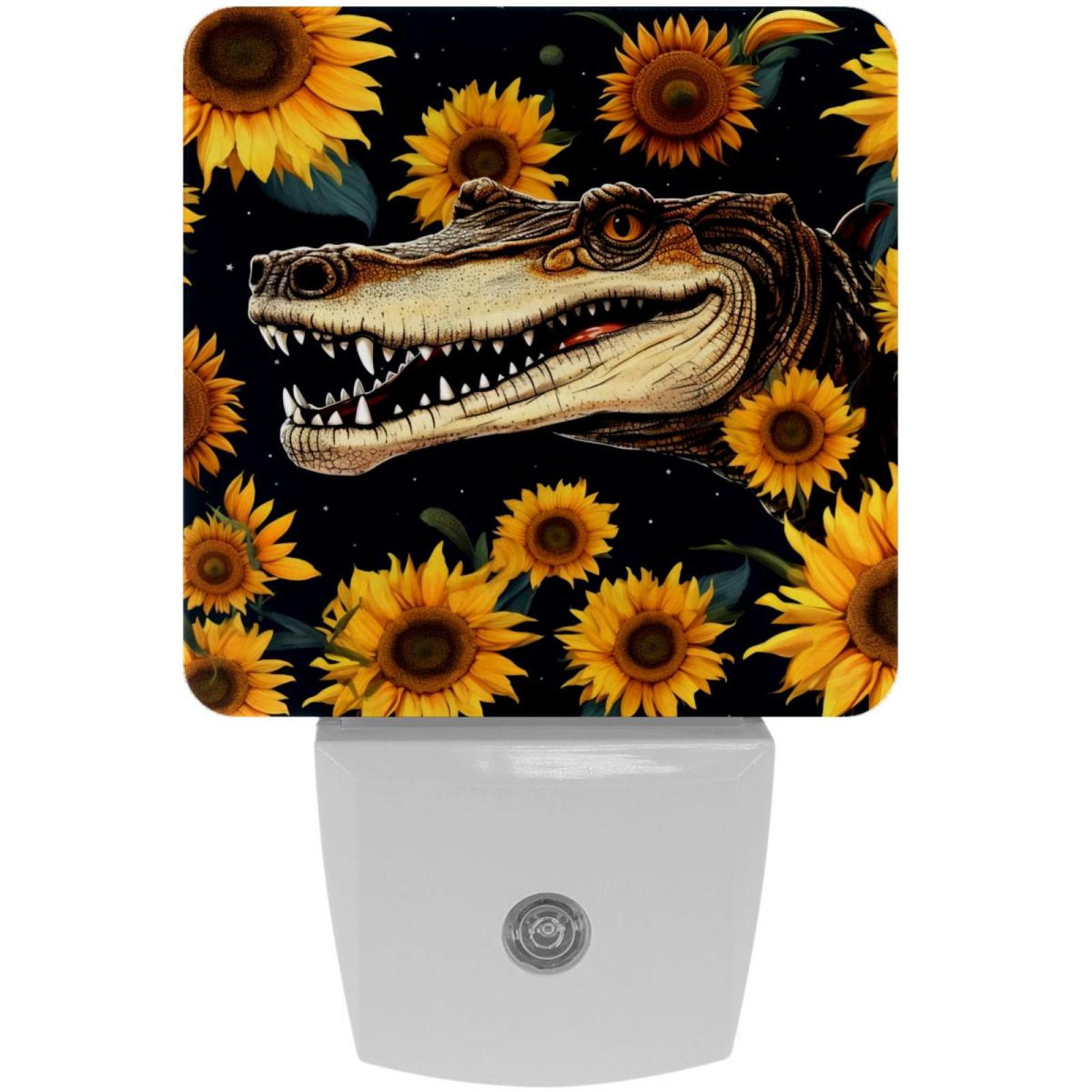 Crocodile star sunflower LED Square Night Lights - Stylish and Energy ...