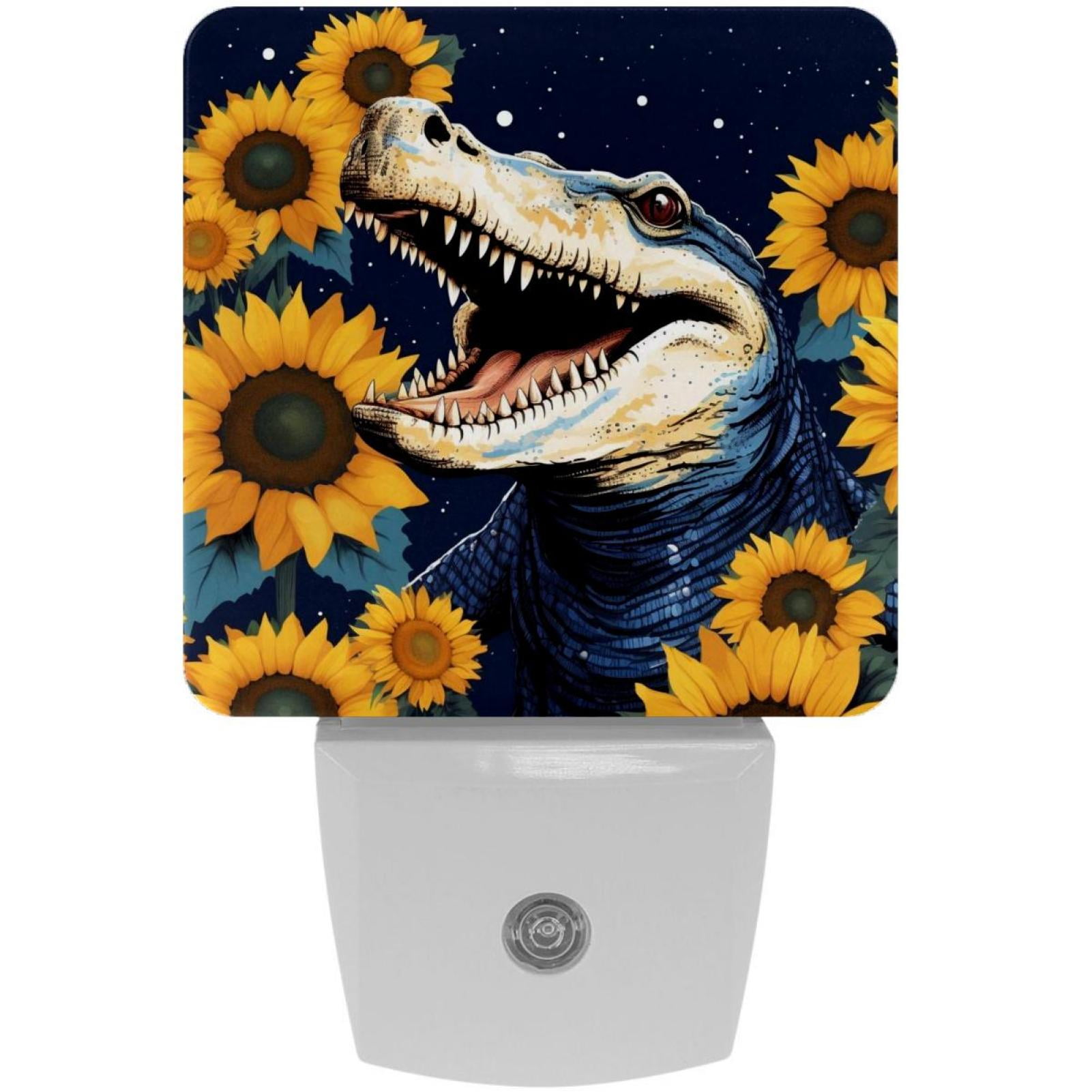 Crocodile star sunflower LED Square Night Lights - Stylish and Energy ...