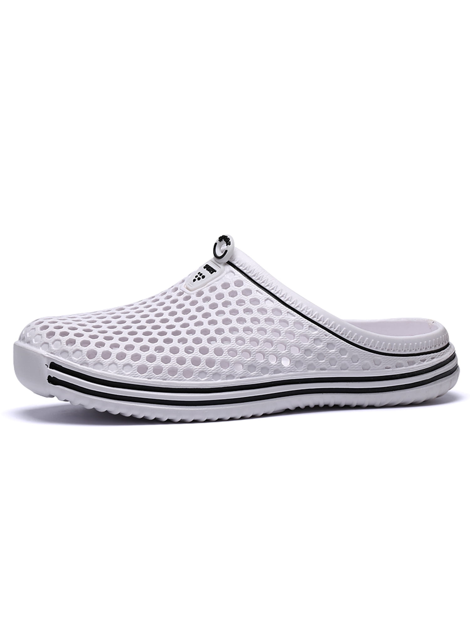 Crocowalk Unisex Clogs Closed Toe Slides Backless Sandals Women Men ...