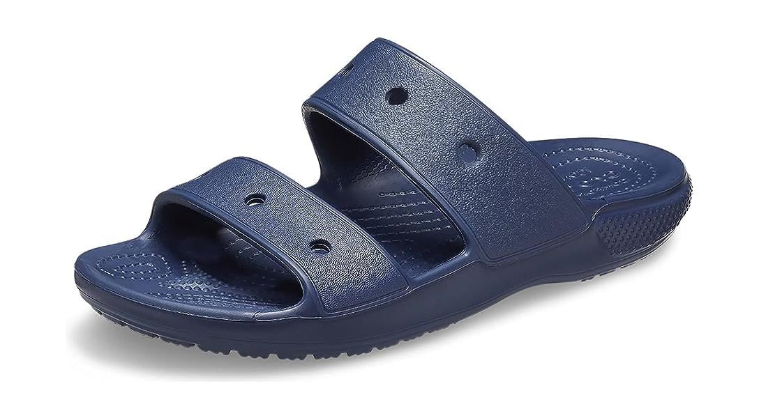 Crocs Unisex Classic Two-Strap Slide Sandals - Navy - M11/W13 - Walmart.com