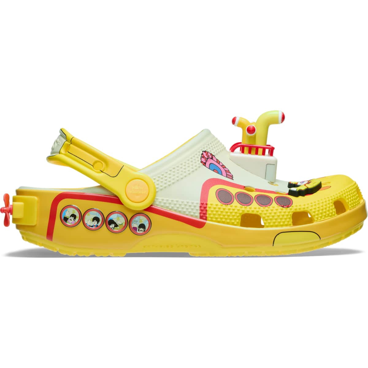 Crocs Adult The Beatles Yellow Submarine Classic Clogs, Multi, W5/M3 ...