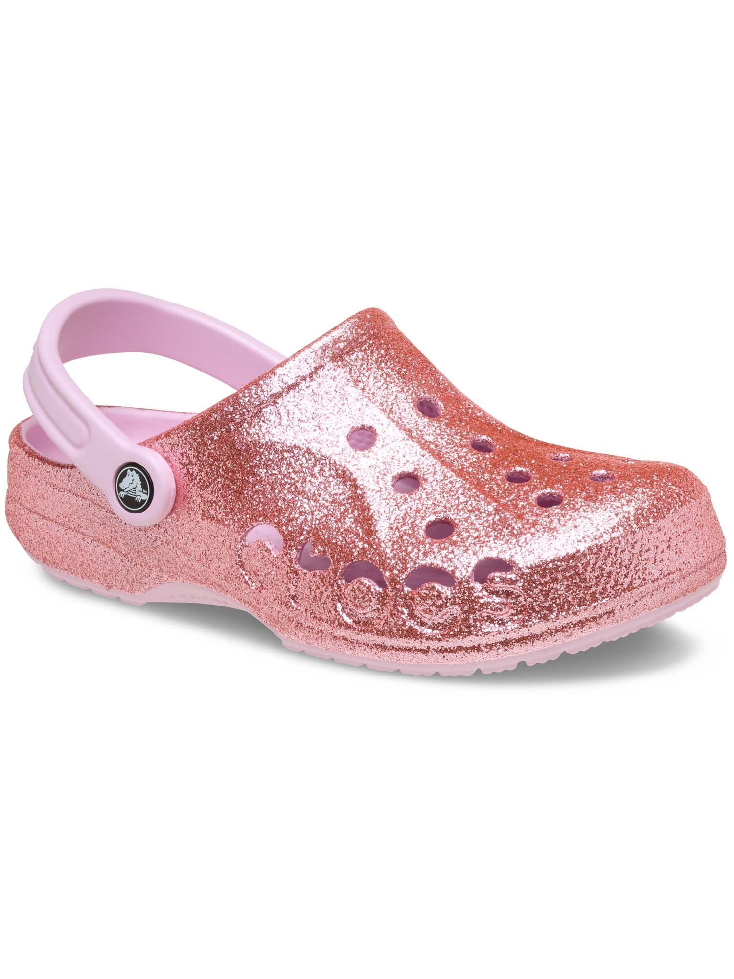 Crocs Baya Glitter Clog ballerina Pink - Walmart.com