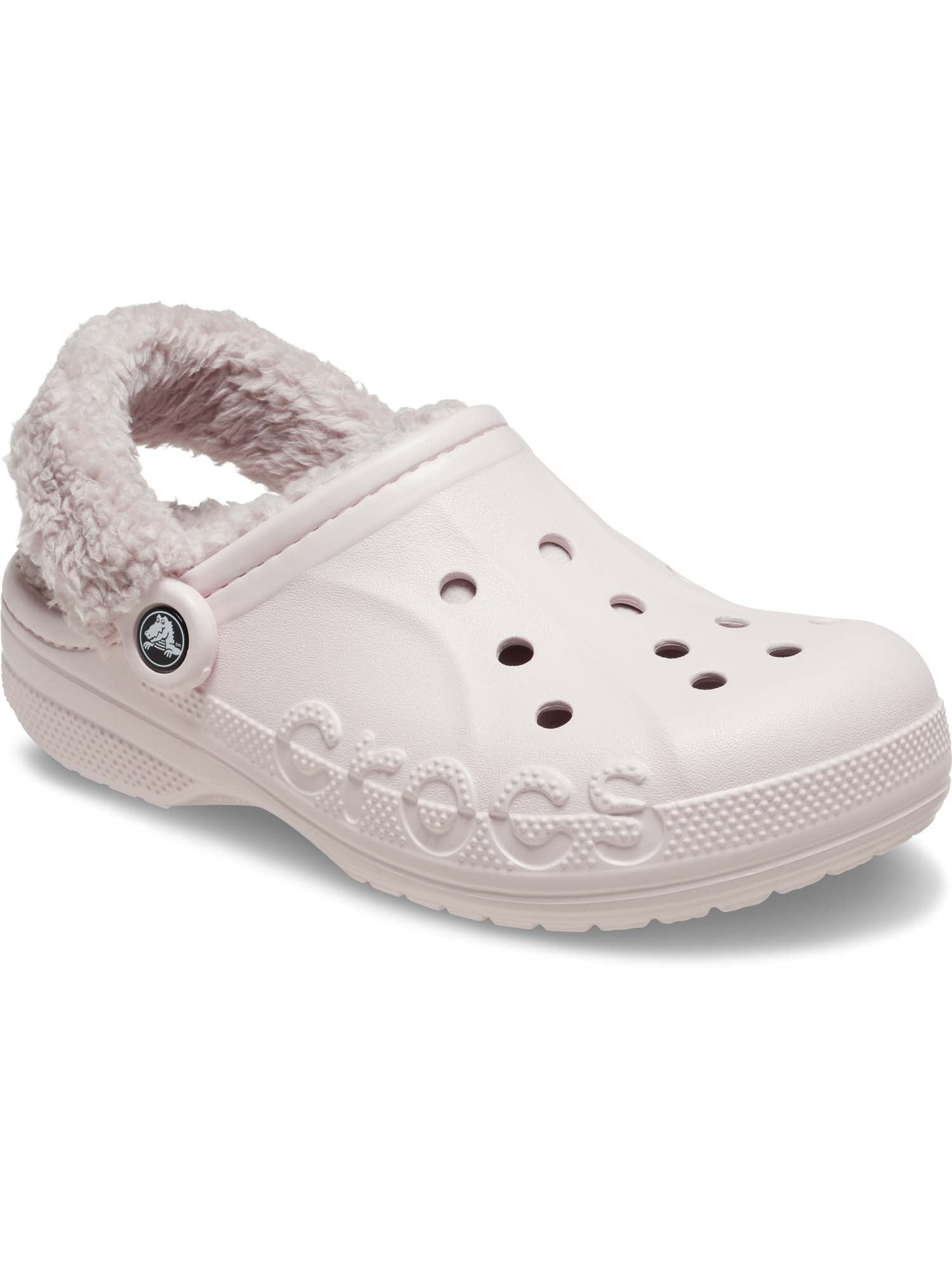 Crocs Unisex Baya Lined Fuzz Strap Clogs - Walmart.com