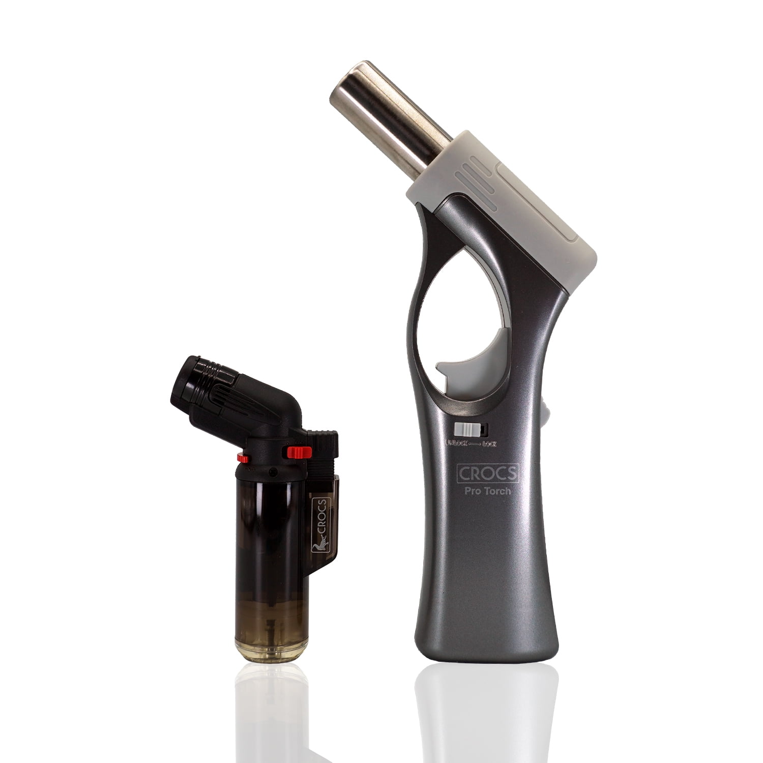 Crocs Butane Torch Lighter, Blow Torch with Butane Included - Ready to ...