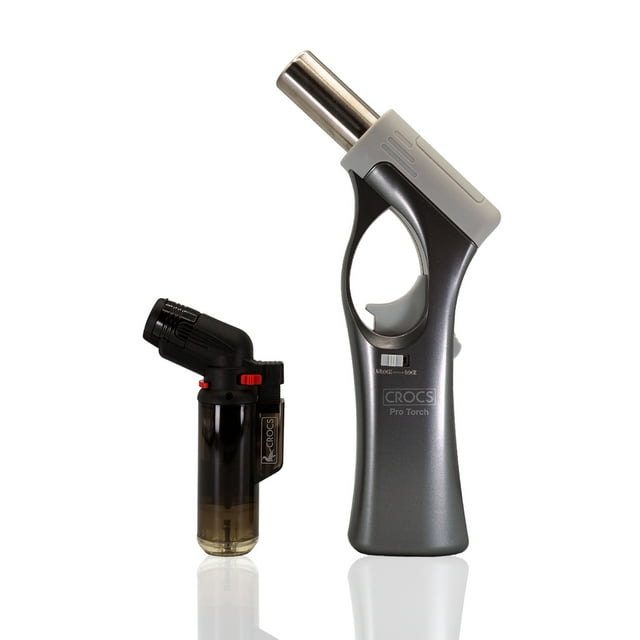 Crocs Butane Torch Lighter, Blow Torch with Butane Included - Ready to ...