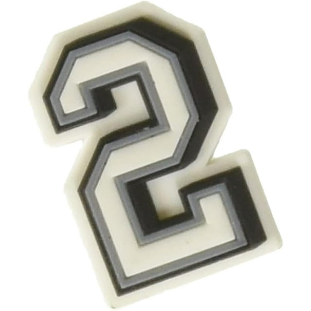 Crocs Jibbitz Letter & Number Shoe Charms - Walmart.com