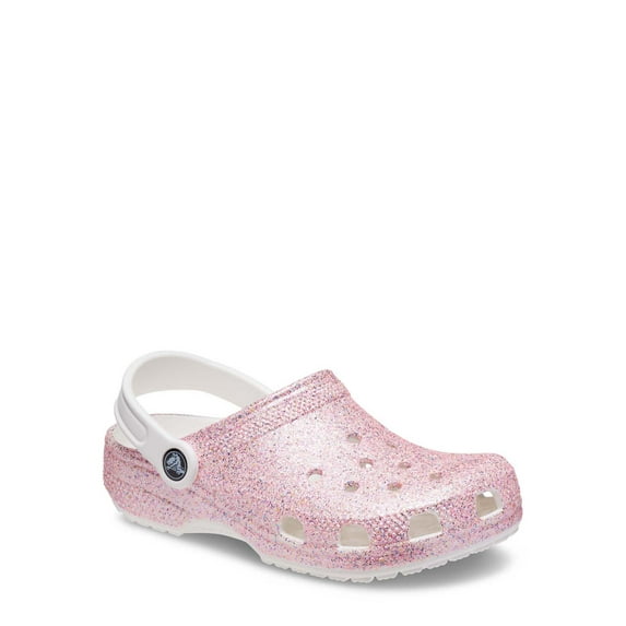 Crocs Kids Classic Glitter Clog - Walmart.com