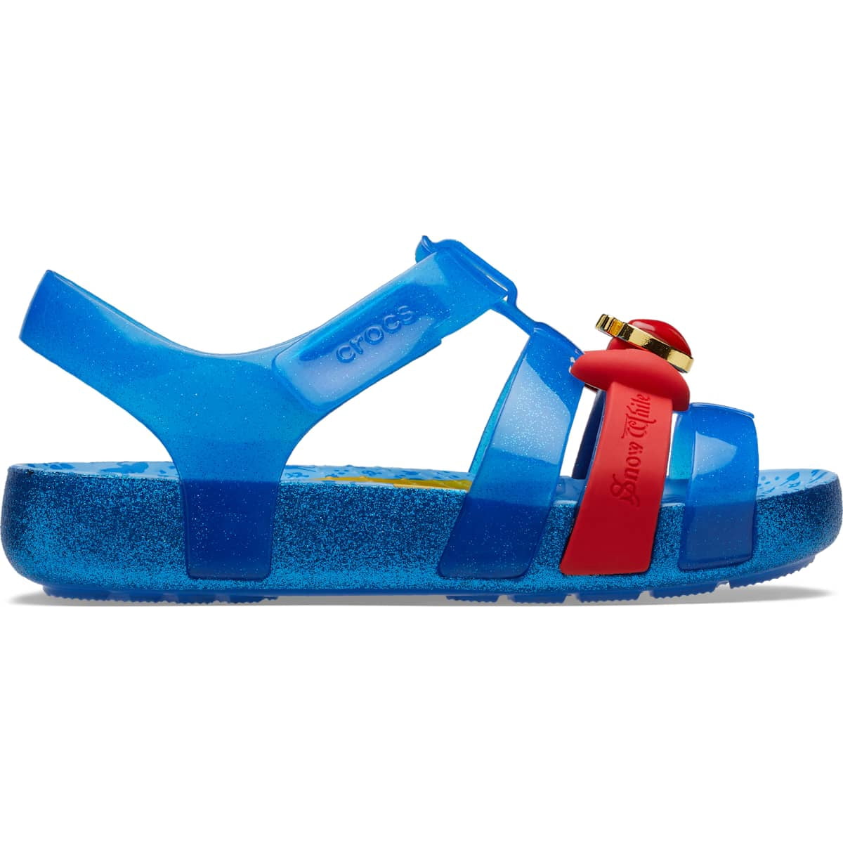 Crocs Kids Disney Snow White Isabella Jelly Sandals, Bright Cobalt, C12 ...