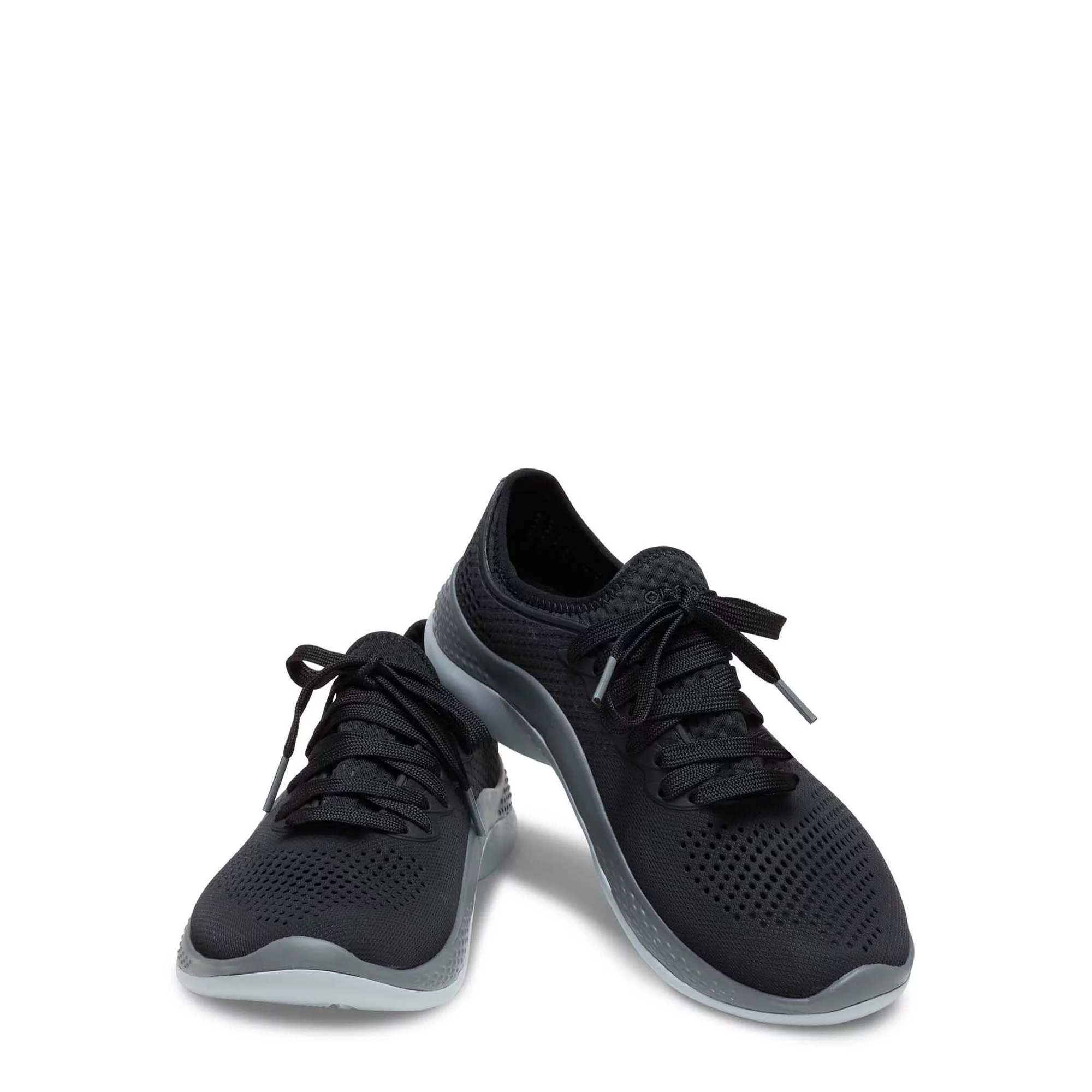 Crocs 206715-0DD-M13 Men's LiteRide 360 Pacer Lace-up Sneaker, Black ...