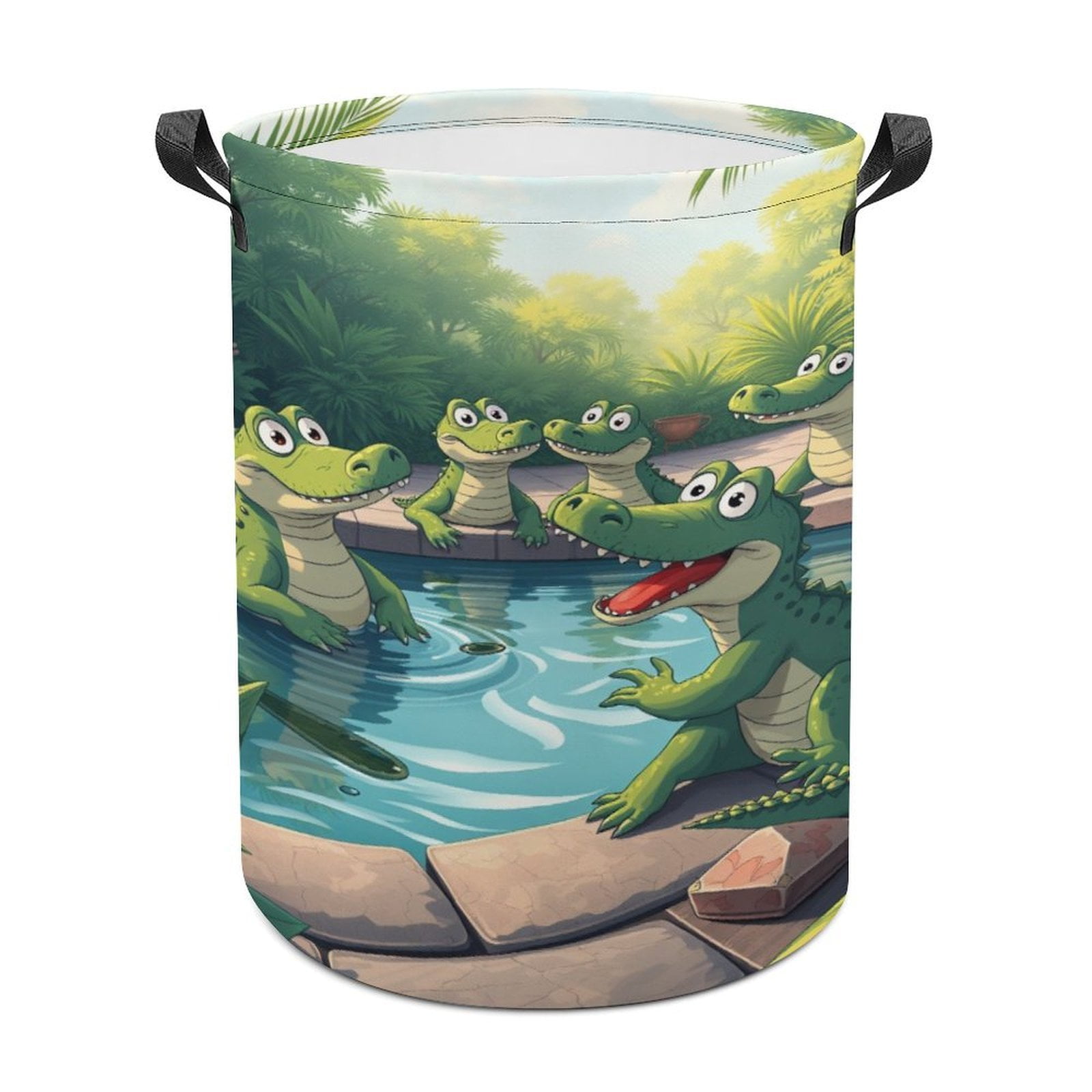 Crocs Swim Pool Waterproof Storage Bag Household Dirty Laundry Basket ...