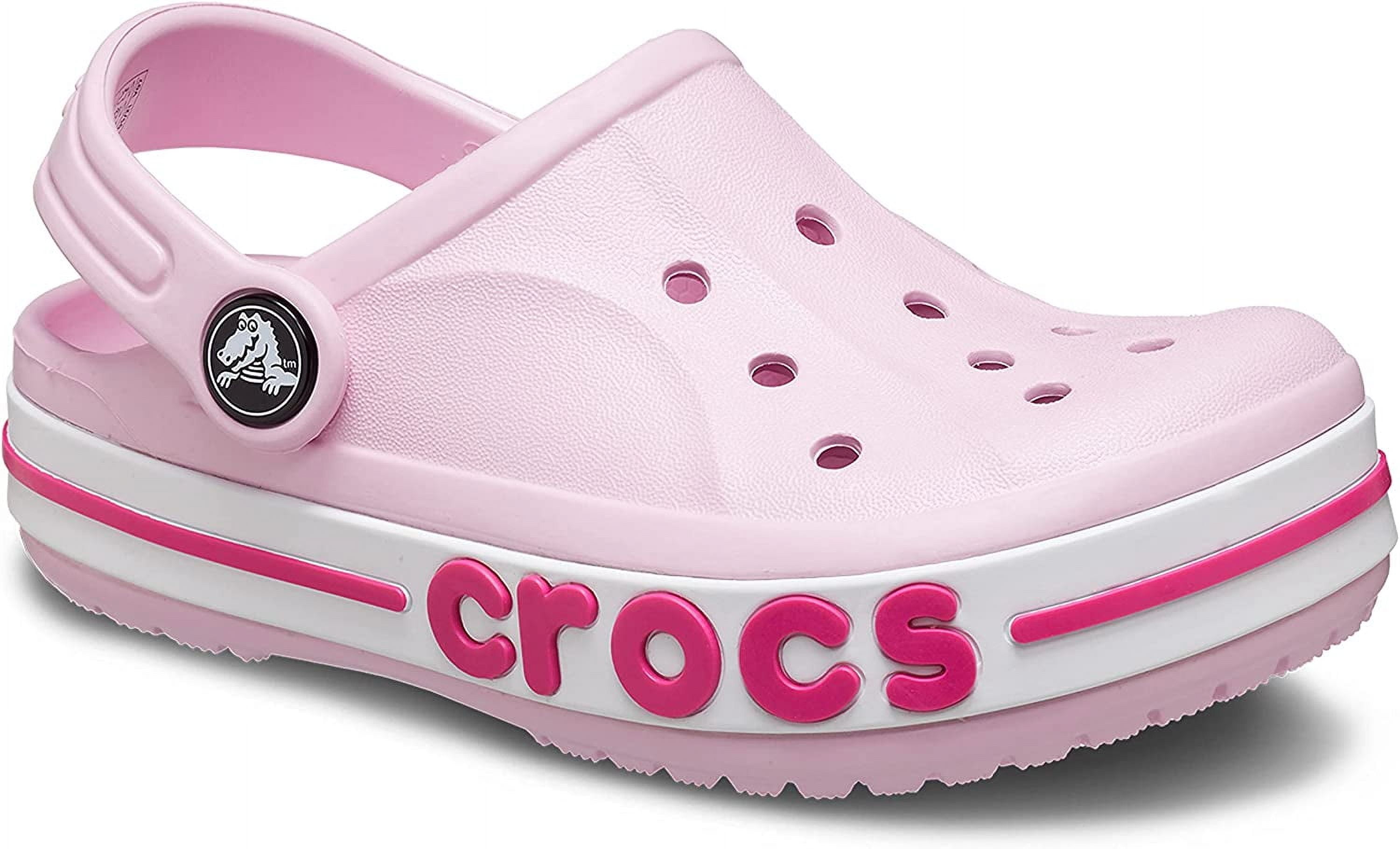 Crocs Toddler & Kids Bayaband Clog - Lightweight, Easy to Wear, Secure ...