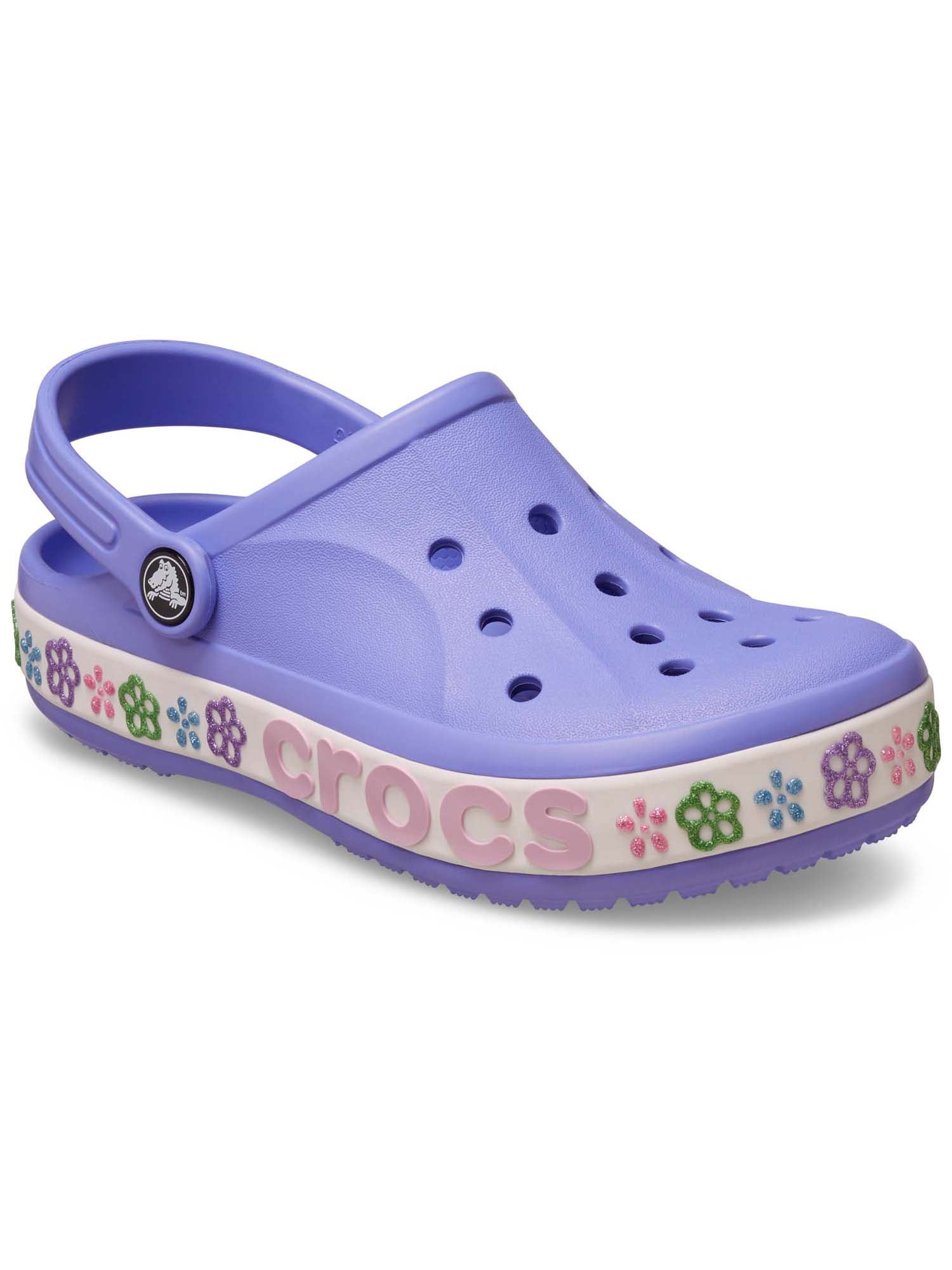 Crocs Toddler & Kids Bayaband Flower Clog - Walmart.com