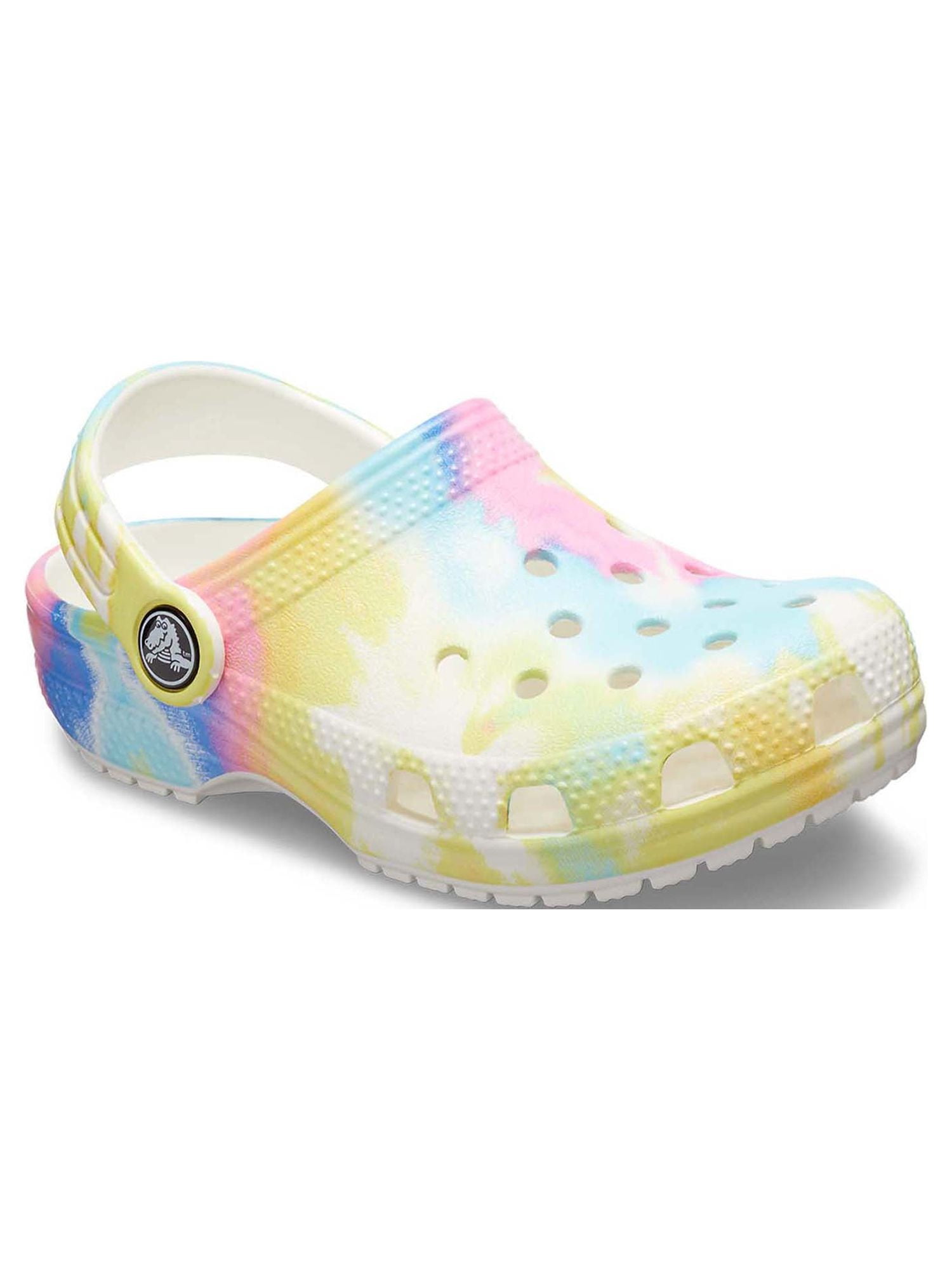 Crocs Toddler & Kids Classic Clog - Fun Tie-Dye Style, Comfortable ...