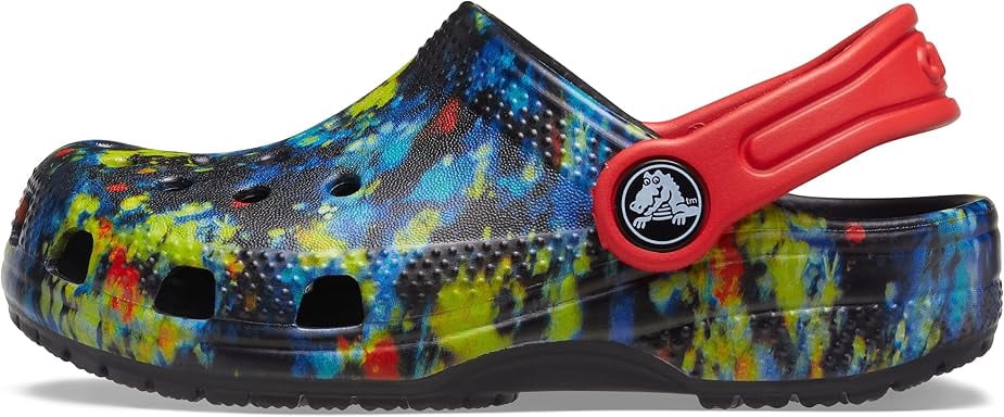Crocs Toddlers Classic Tie Dye Graphic Clog - Turq Tonic/Multi - C7 ...