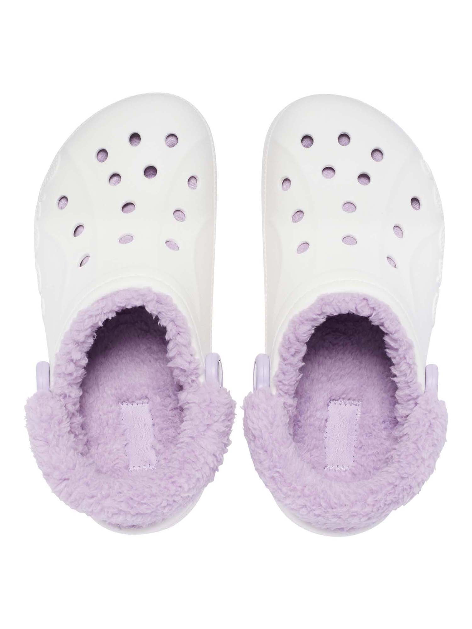 Crocs Unisex Baya Lined Fuzz Strap Clogs - Walmart.com