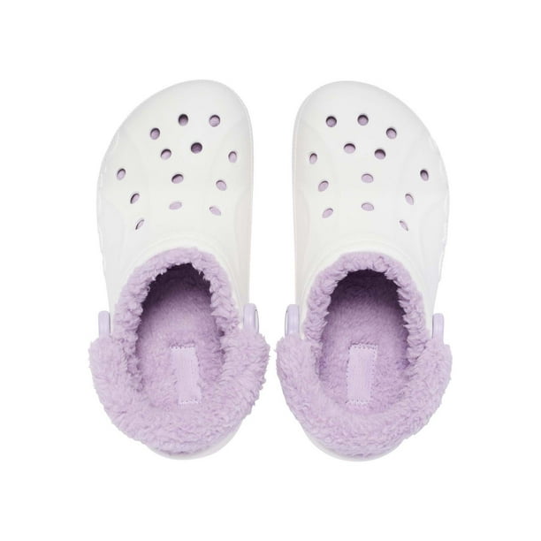 Crocs Unisex Baya Lined Fuzz Strap Clogs - Walmart.com