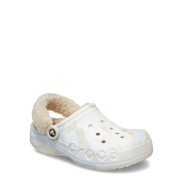 Crocs Unisex Baya Lined Fuzz Strap Clogs - Walmart.com