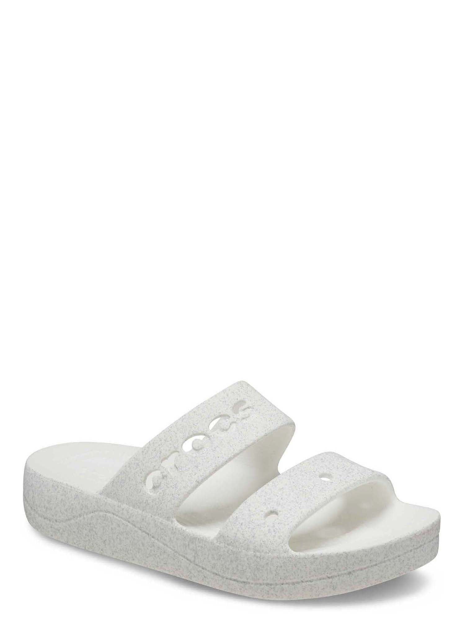 Crocs Unisex Baya Platform Glitter Slide Sandal - Walmart.com