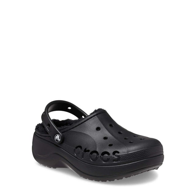 Free Shipping! Crocs Unisex Baya Platform Lined Clog Sandals - Walmart.com