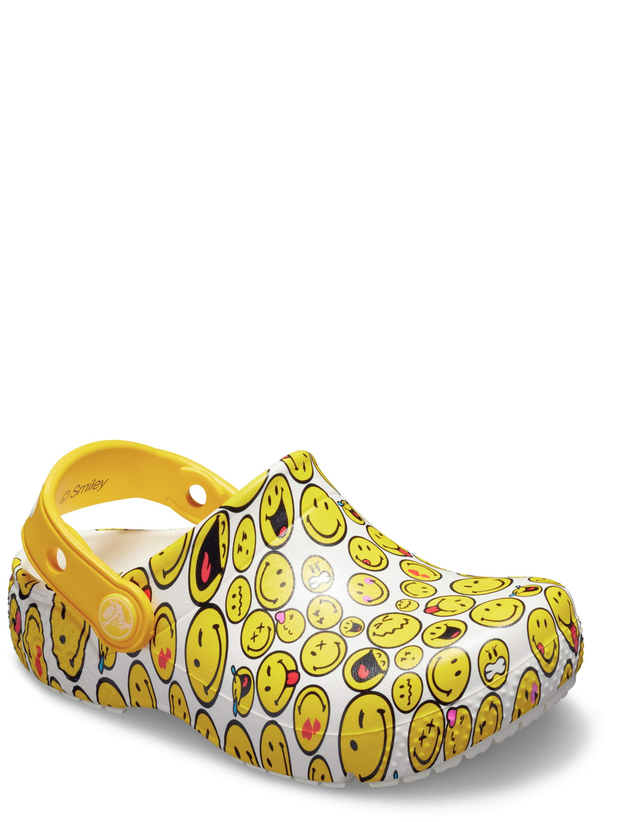 Crocs Unisex Child Fun Lab Smiley Clogs (Ages 1-6) - Walmart.com