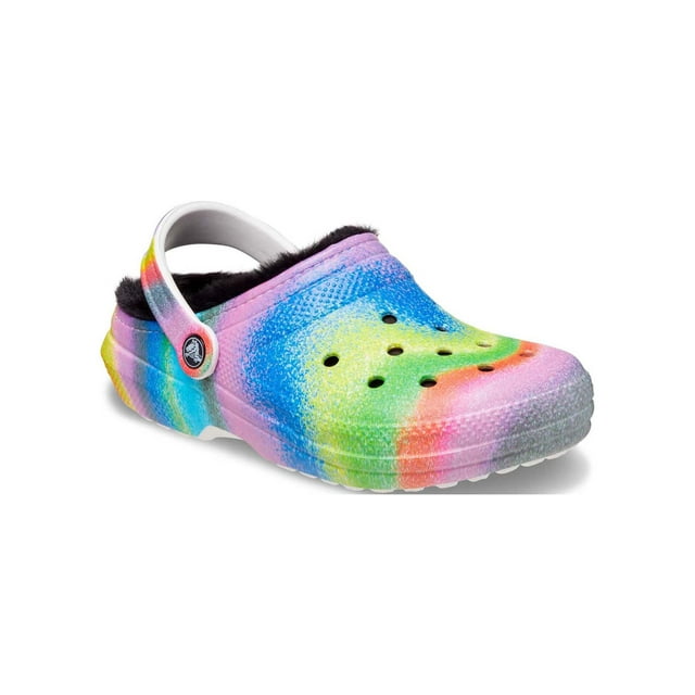 Crocs Classic Lined Spray Dye Clog - Dye Graphics - Walmart.com