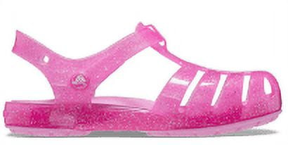 Crocs Unisex Kids Fisherman Sandal, Closed Toe & Glitter Detail, Pink ...