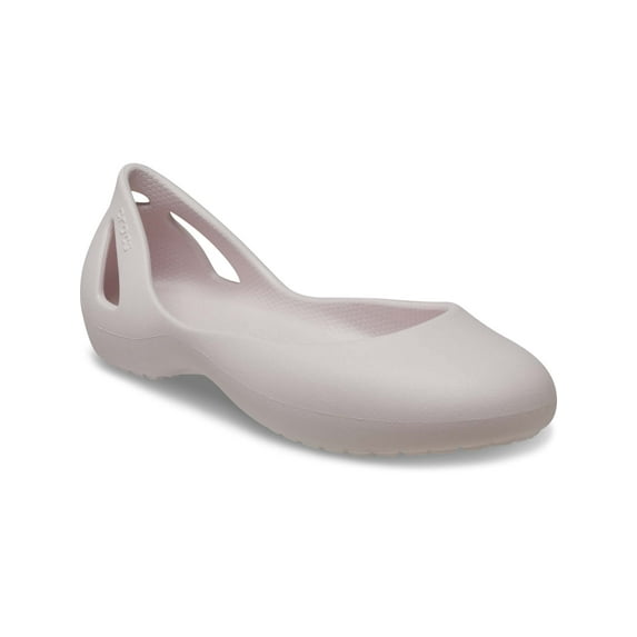Crocs Women's Modern Comfortable Kadee Flats with Rounded Toe and Heel Cutouts - Walmart.com