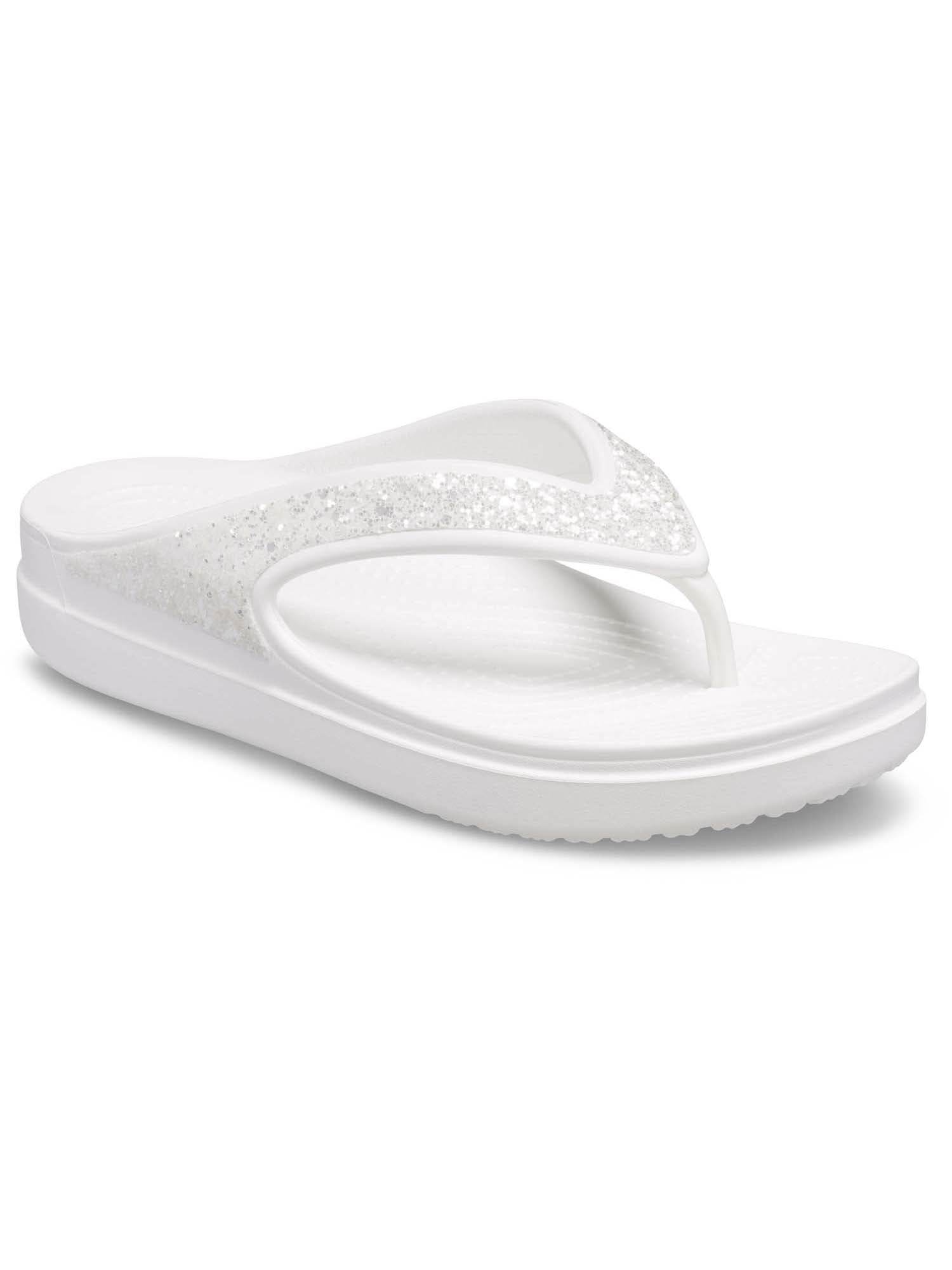 Crocs Women's Sloane Glitter Flip Sandals - Walmart.com
