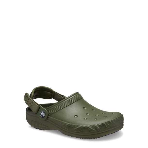 Crocs at Work Unisex Classic Slip Resistant Work Clog - Walmart ...