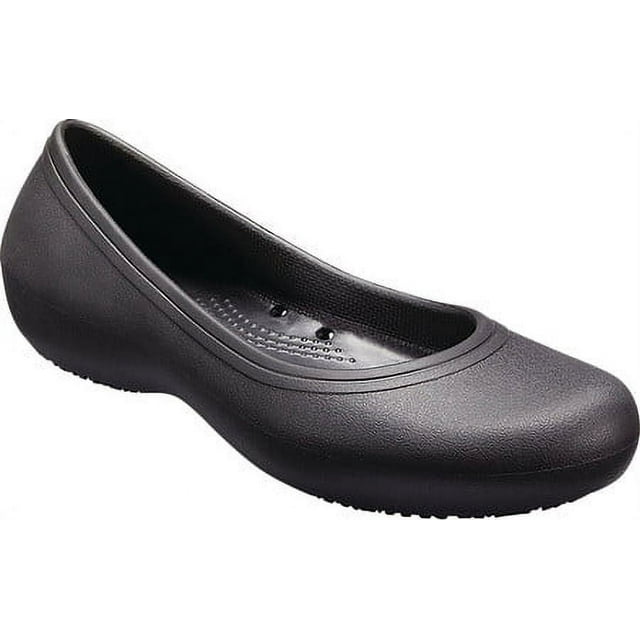 Crocs at Work Women's Slip Resistant Flat Work Shoes - Walmart.com