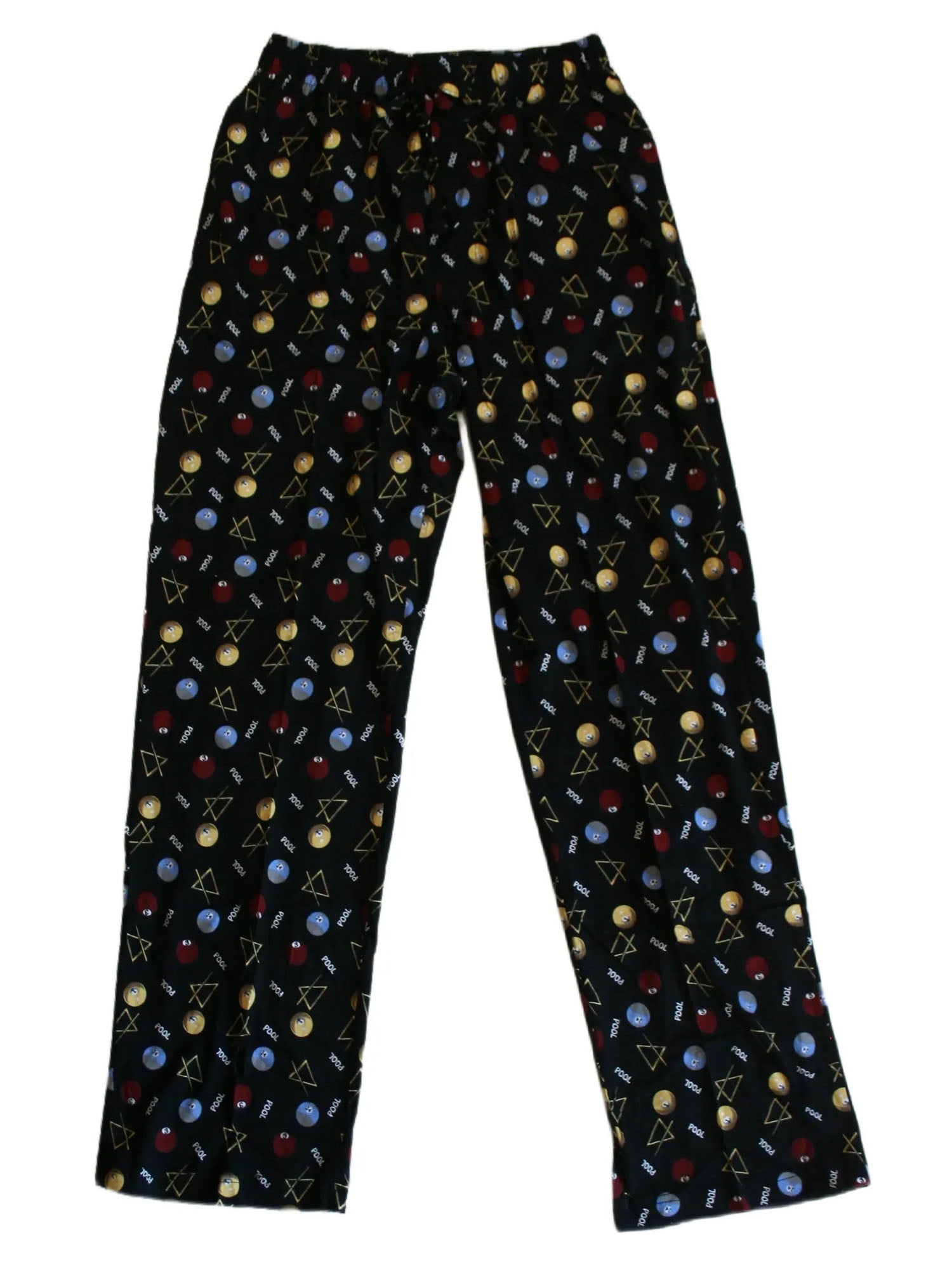 Croft and Barrow Men's Lounge Pants Pool/Billiards Print Size S (28-30 ...
