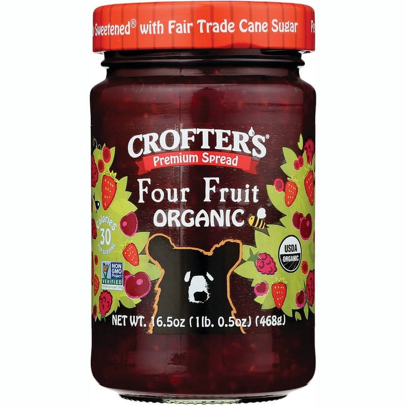 Crofters - Prem Sprd Fruit - Case Of 6-16.5 Oz - Walmart.com