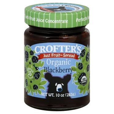 Polaner All Fruit Black Cherry Jam, Spreadable, Fiber-Rich, 10 oz Jar ...