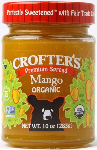 Crofters Fruit Spread Organic Premium Mango, 10 Oz - Walmart.com