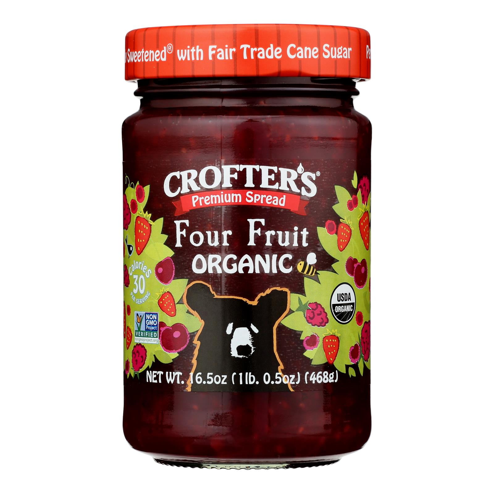 Crofters - Prem Sprd Fruit - Case Of 6-16.5 Oz - Walmart.com