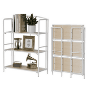 Folding 3 Tier Bookcase