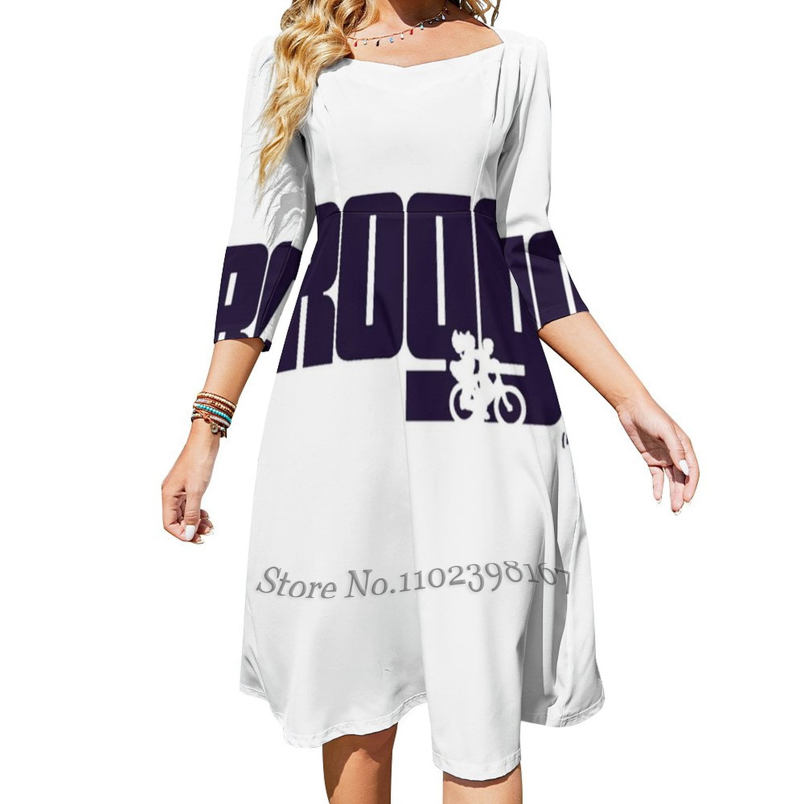 Croggy-Proper Leicester Square Neck Dress New Plus Size Elegant Women ...