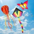 Crogift 3 Pack Kites Set for Kids & Adults Butterfly, Delta, and ...