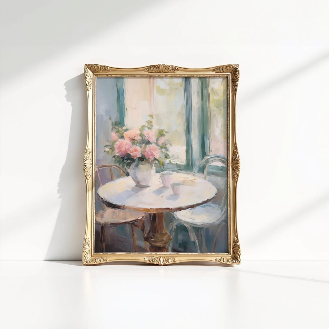 Croissant And Coffee Wall Art Coffee Wall Art Cute Kitchen Wall Art ...