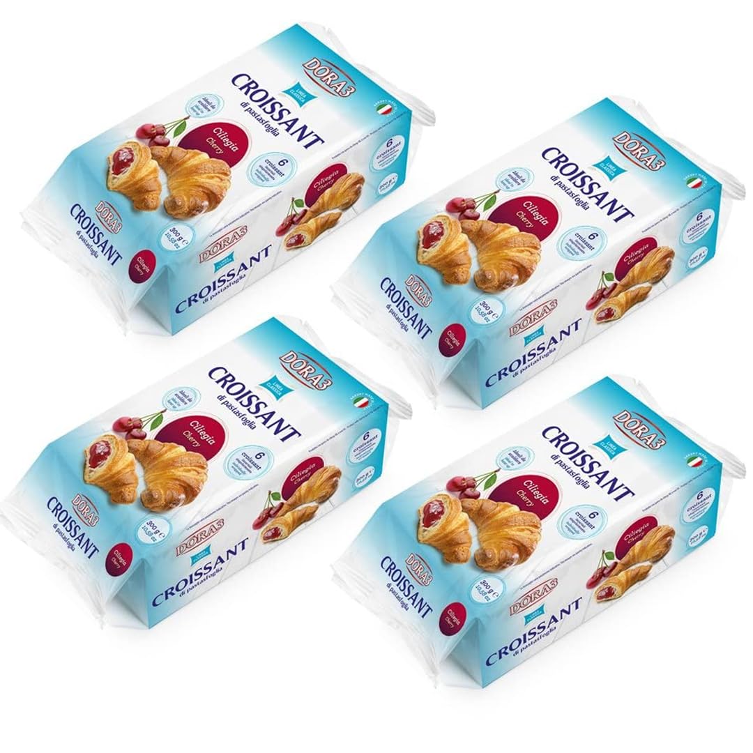 Croissant Di Pastasfoglia - Authentic Italian Pastry with Cherry ...