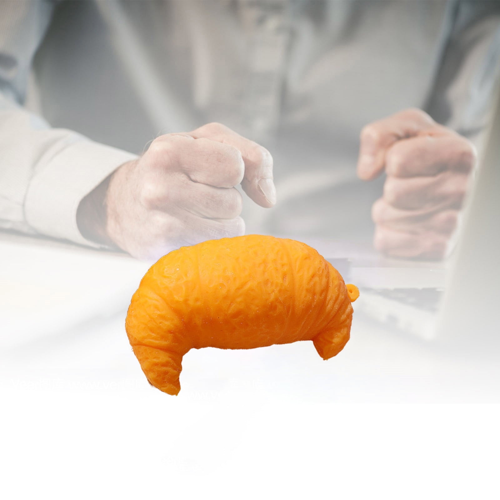 Croissant Pinching Decompression Venting Toy Food Emotion Venting Toy Rot 6 Cm Games Sausage ...