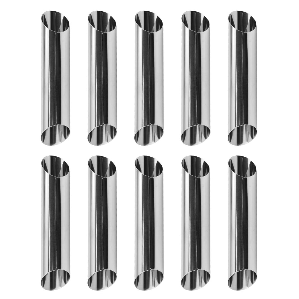 Croissant Spiral Tube Baking Cones Horn Non- Stick Cannoli Forms Miss ...