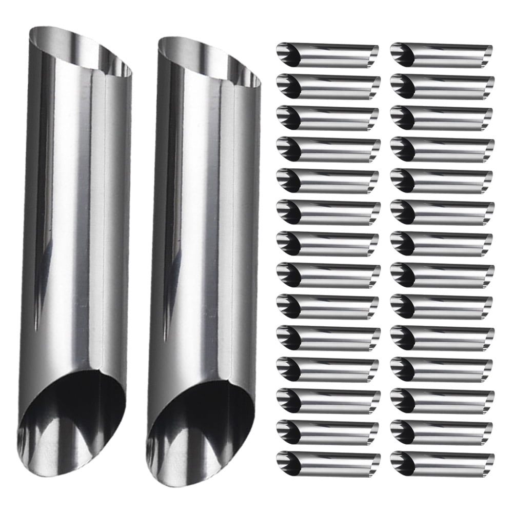 Croissant Tool Baking Molds Supplies Forms Tube Cream Horn Moulds Mold ...